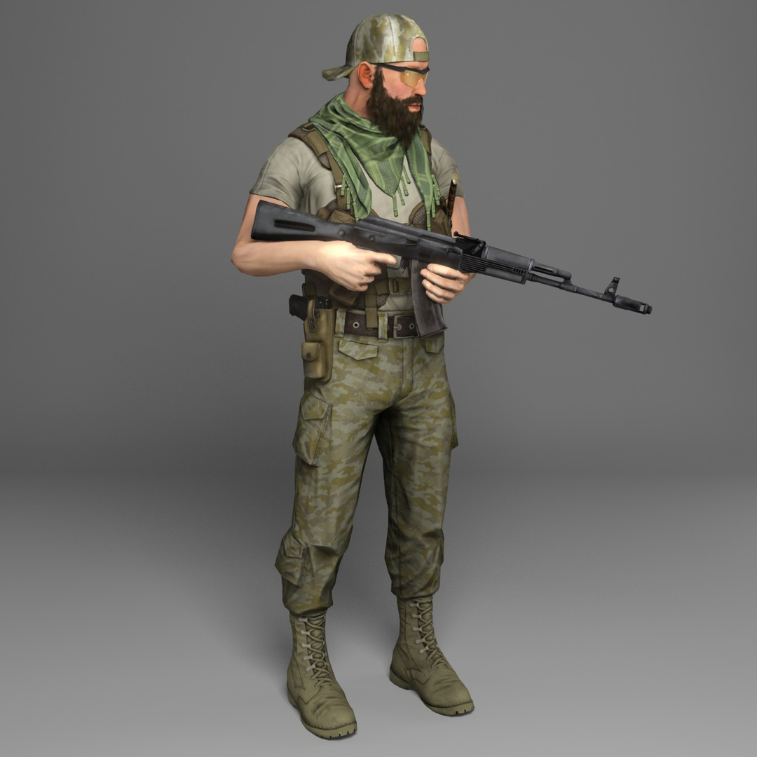 Max Soldier Mercenary Set 2