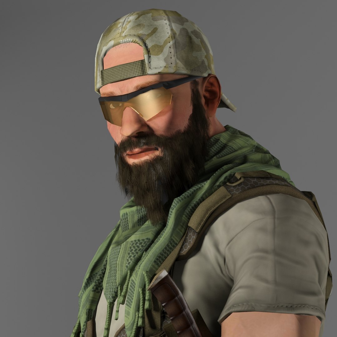 Max Soldier Mercenary Set 2