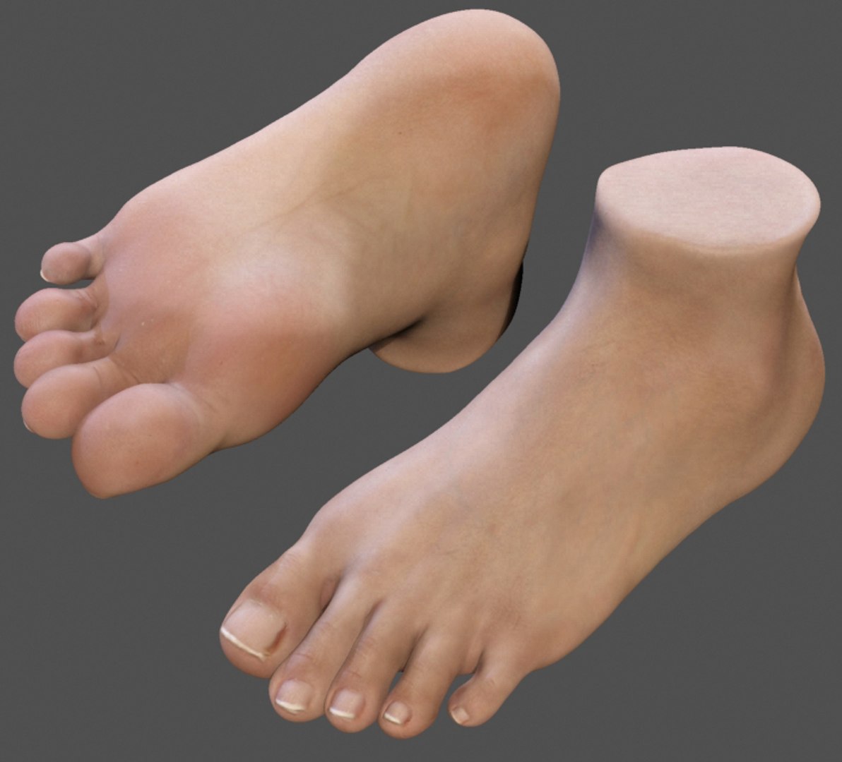 Maya Realistic Foot