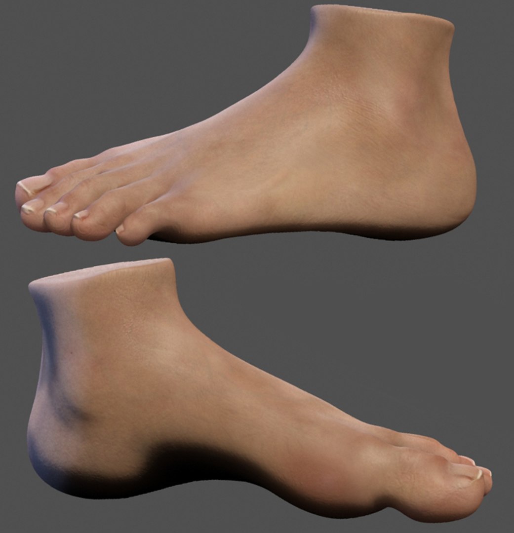 Maya Realistic Foot