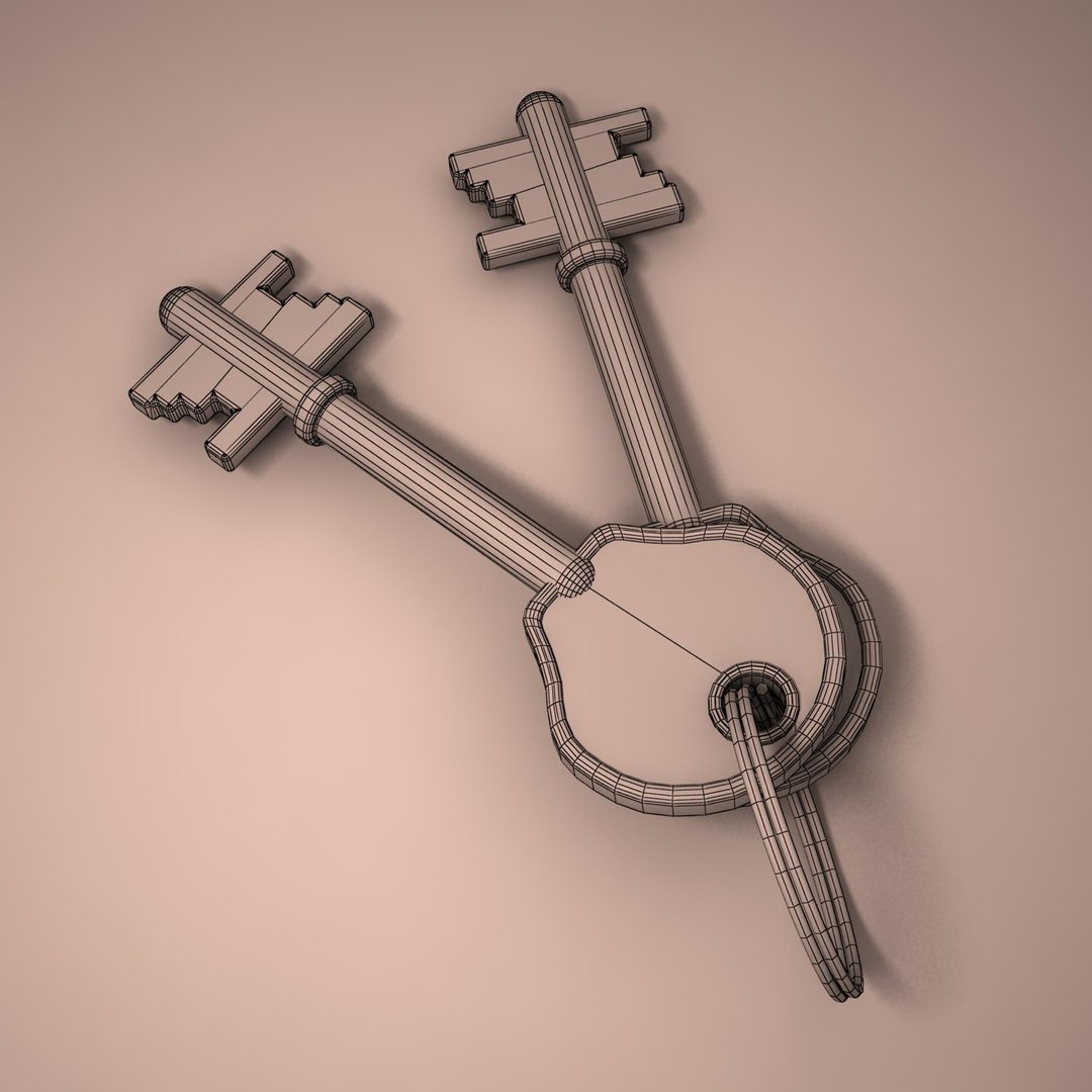 House Keys Model - TurboSquid 1331091