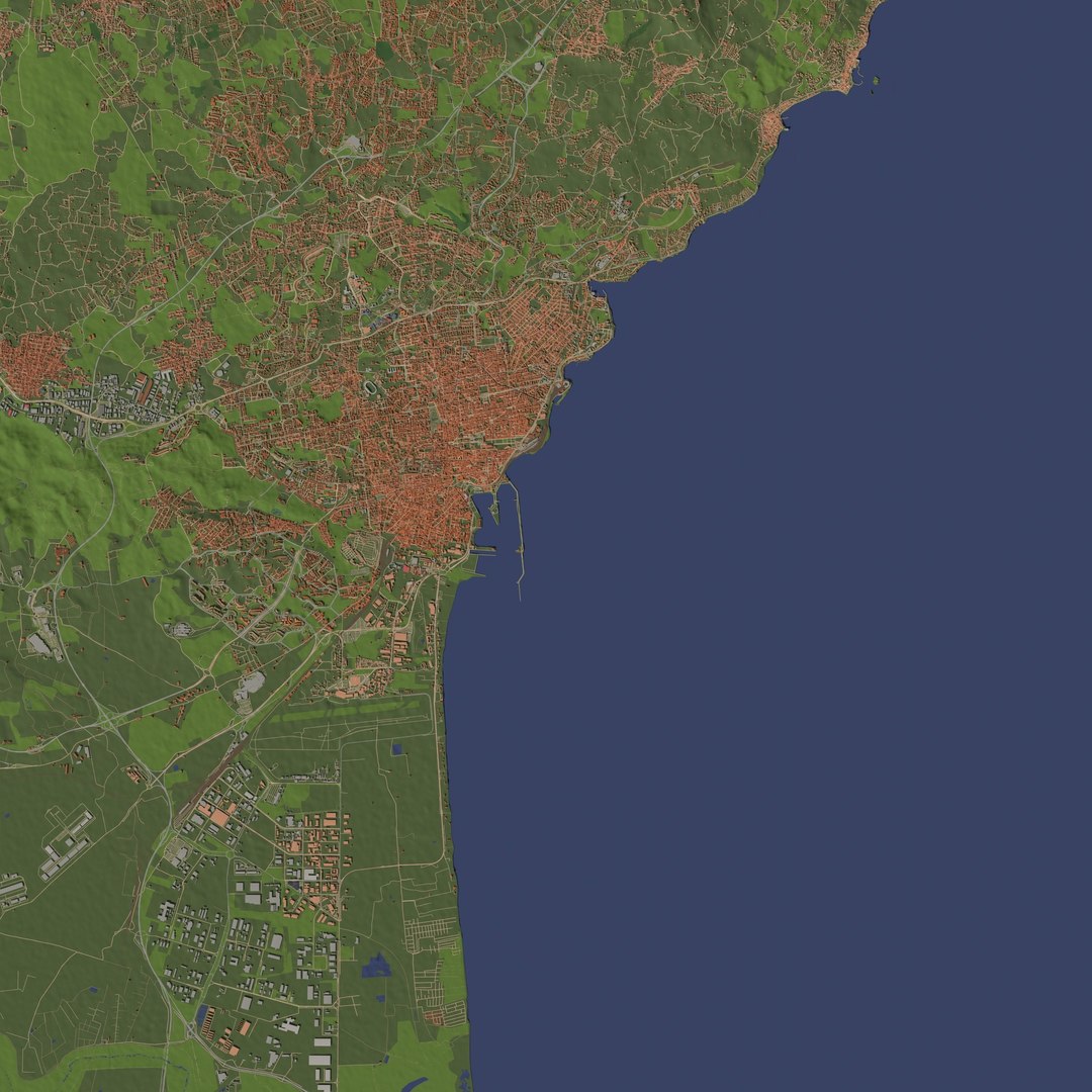 Catania Italy - City And Urban 3D Model - TurboSquid 2359645