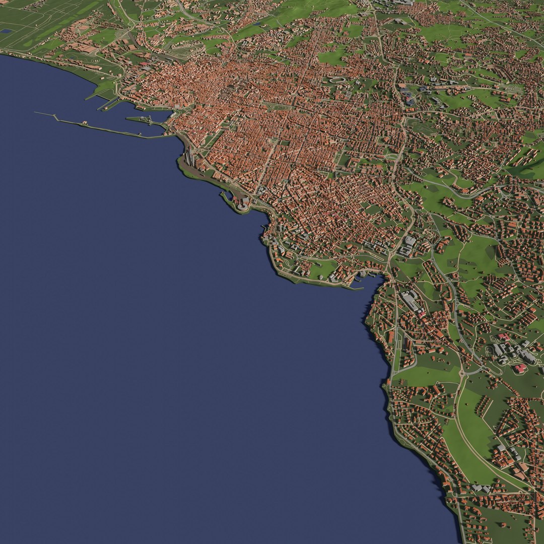 Catania Italy - City And Urban 3D Model - TurboSquid 2359645