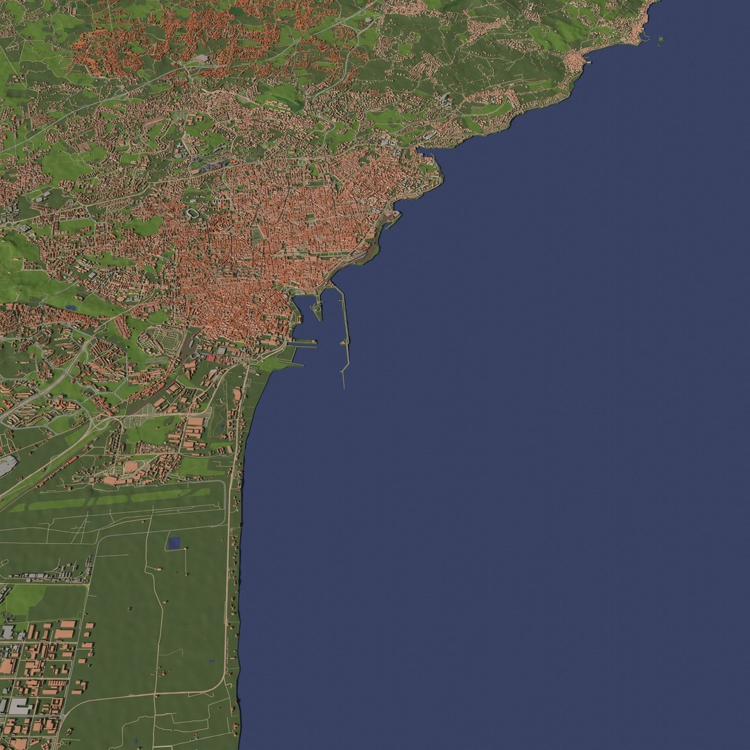Catania Italy - City And Urban 3D Model - TurboSquid 2359645