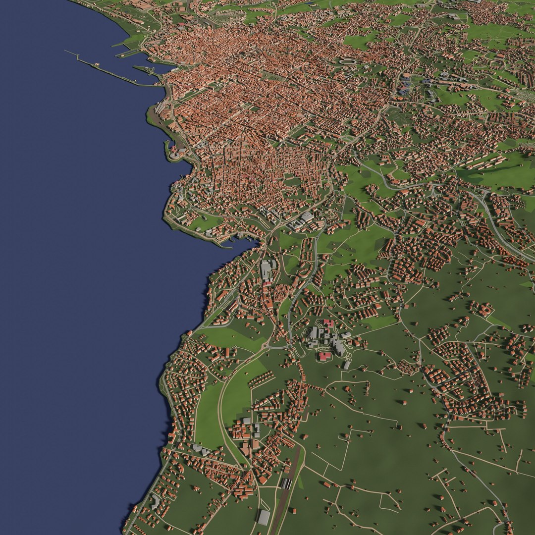 Catania Italy - City And Urban 3D Model - TurboSquid 2359645