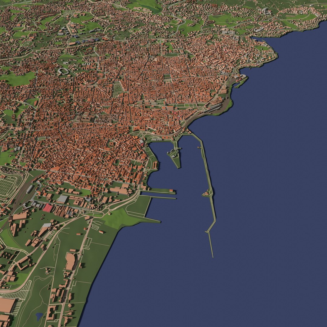 Catania Italy - City And Urban 3D Model - TurboSquid 2359645