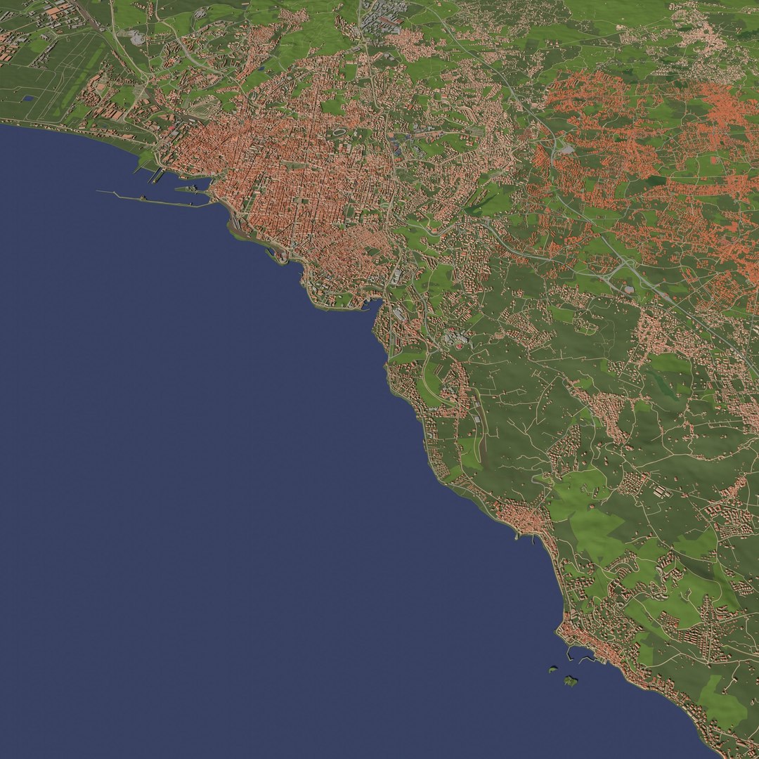 Catania Italy - City And Urban 3D Model - TurboSquid 2359645