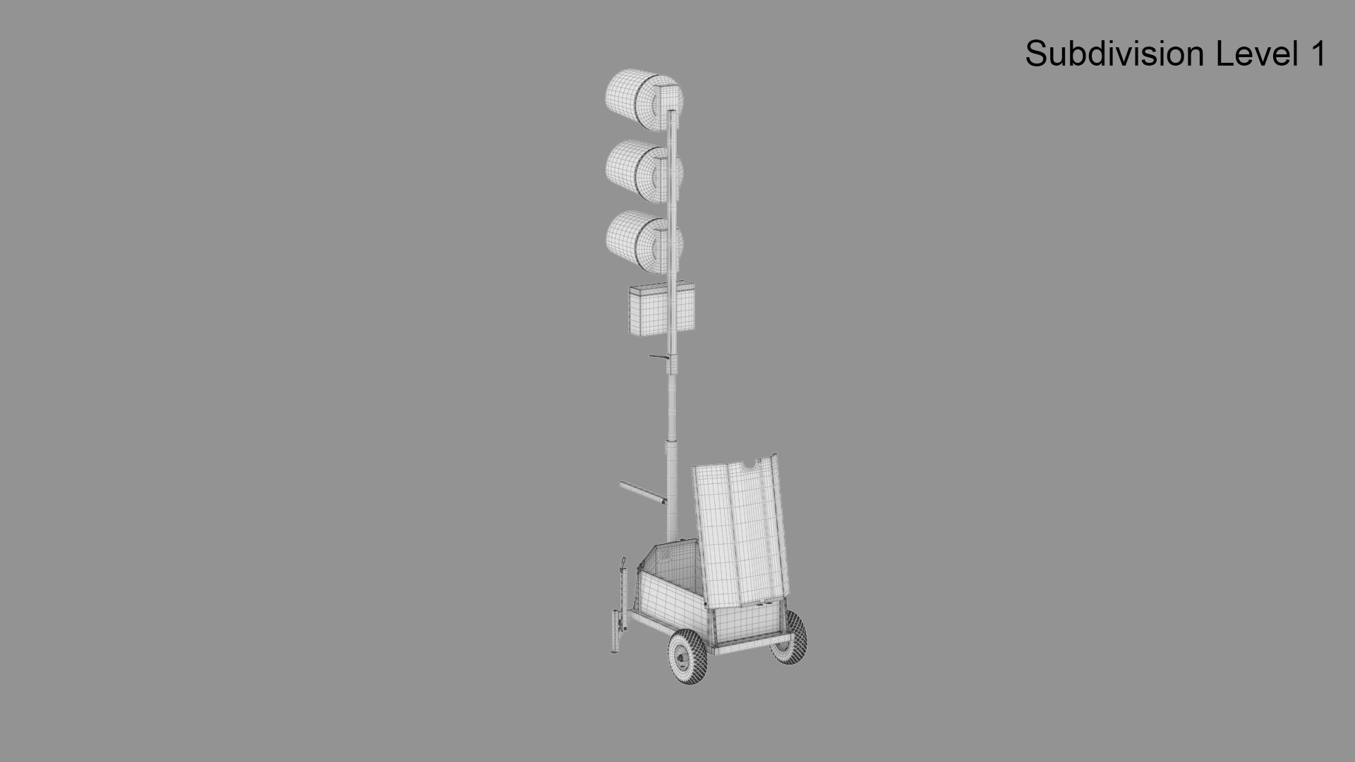3D Mobile Traffic Light - TurboSquid 1916614