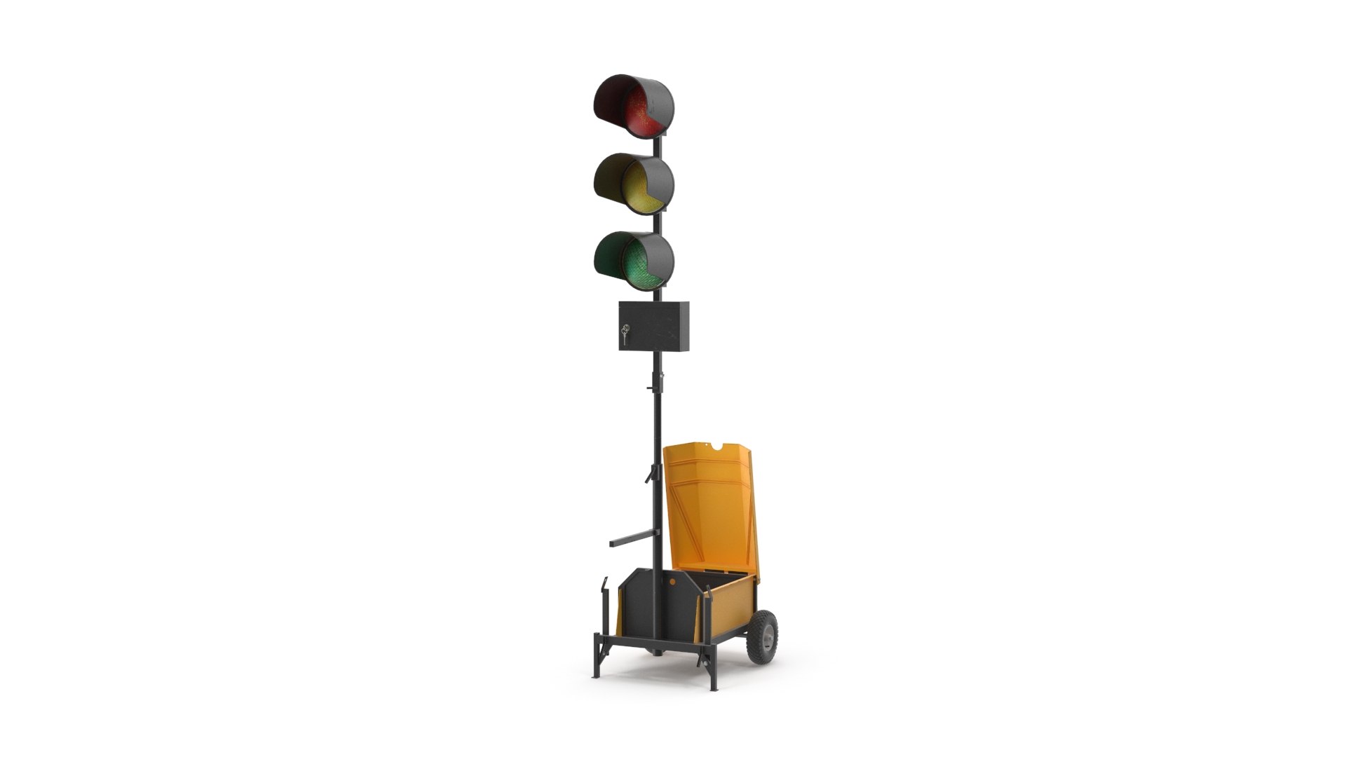 3D Mobile Traffic Light - TurboSquid 1916614