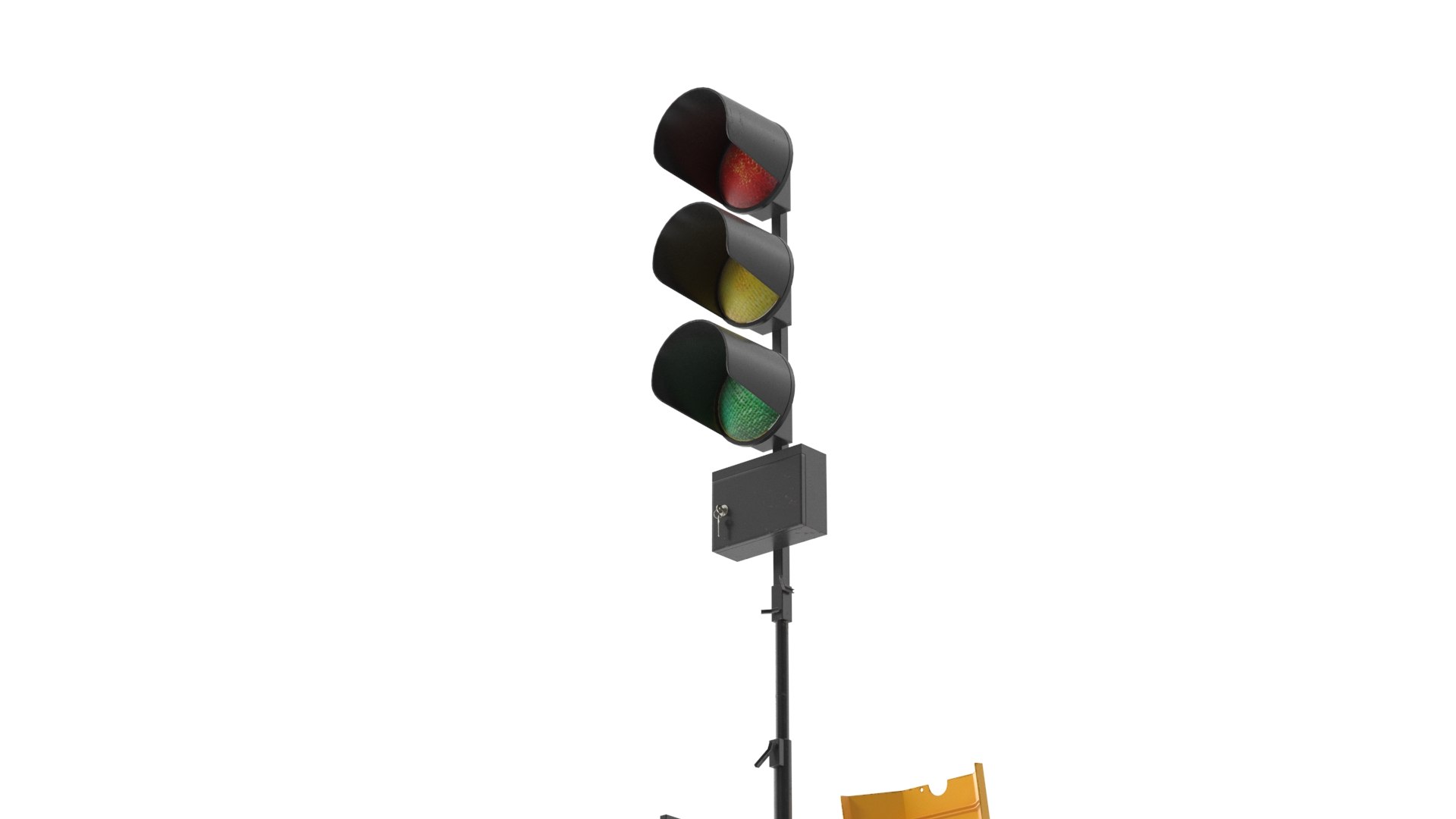 3D Mobile Traffic Light - TurboSquid 1916614