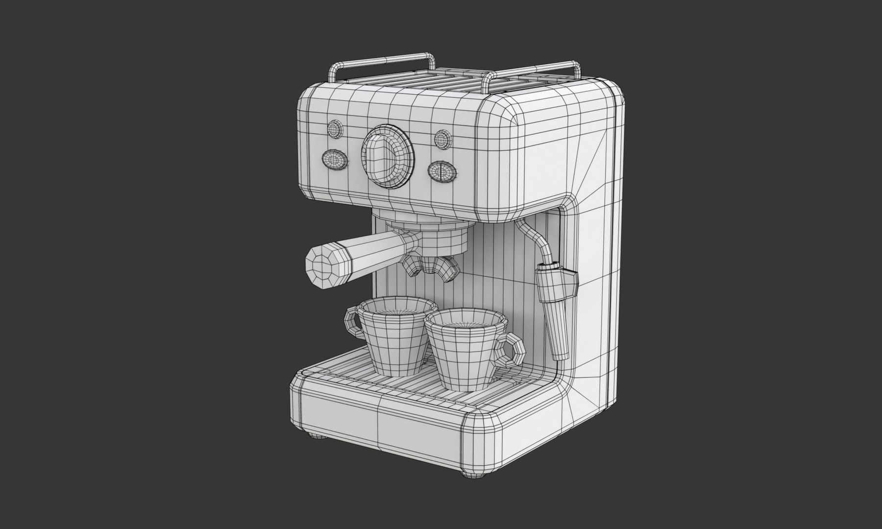 Coffee Machine 3D - TurboSquid 1201971