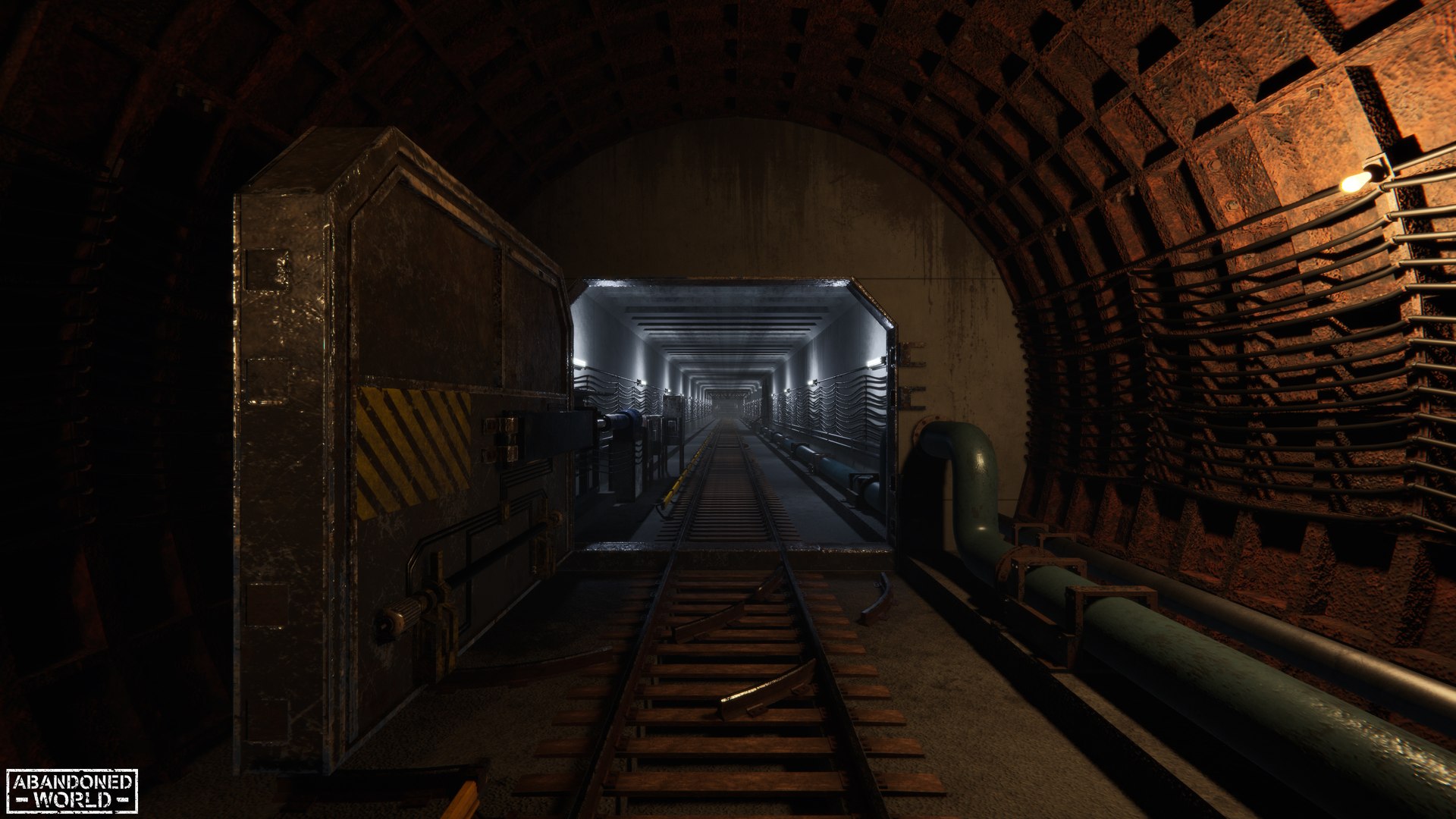 Modular Subway Tunnels For Unity 3D Model - TurboSquid 2398334