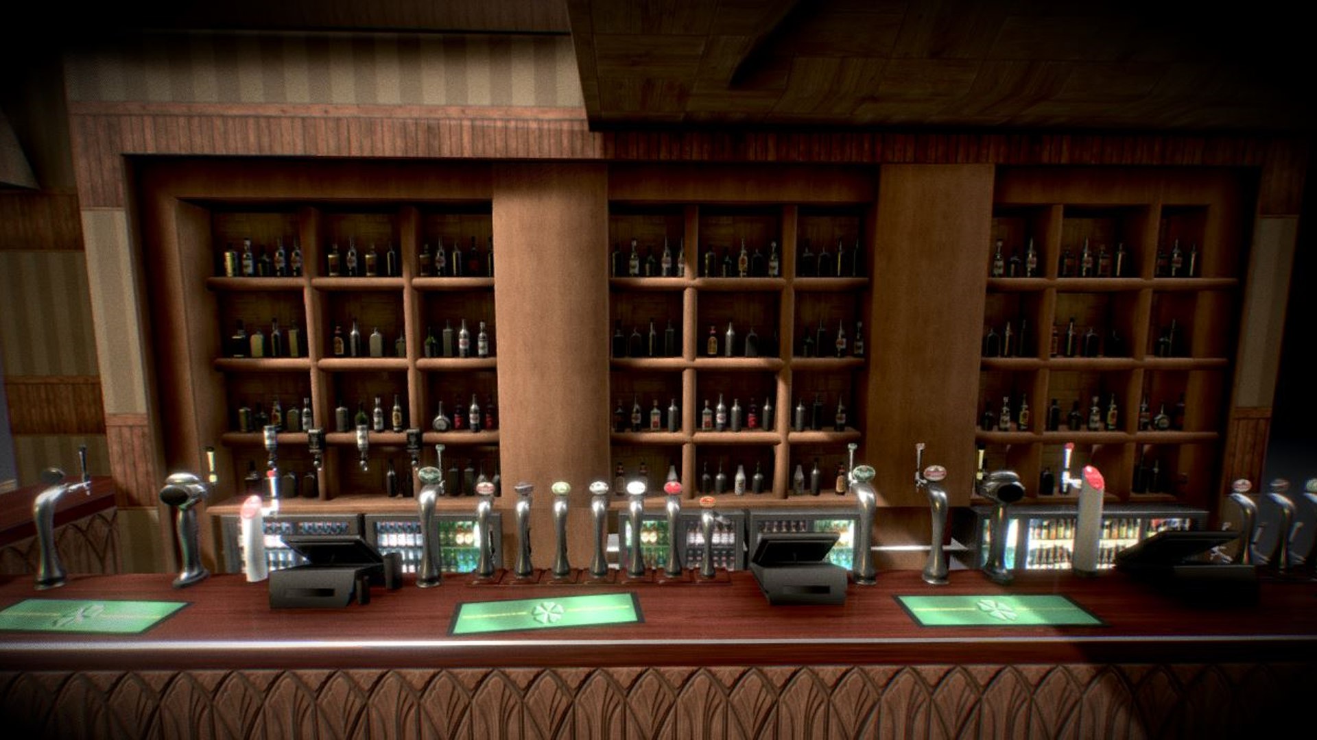 3D Bar 3D Model - TurboSquid 1929382