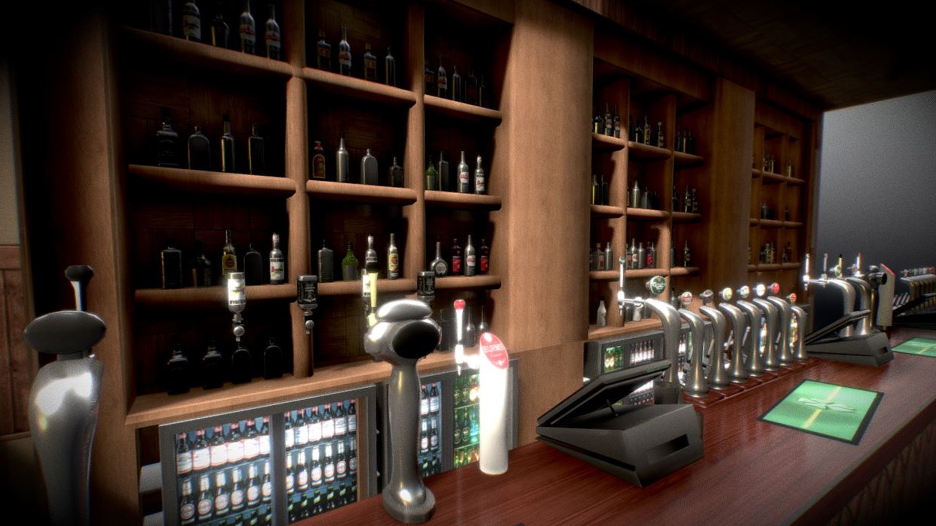 3D Bar 3D Model - TurboSquid 1929382