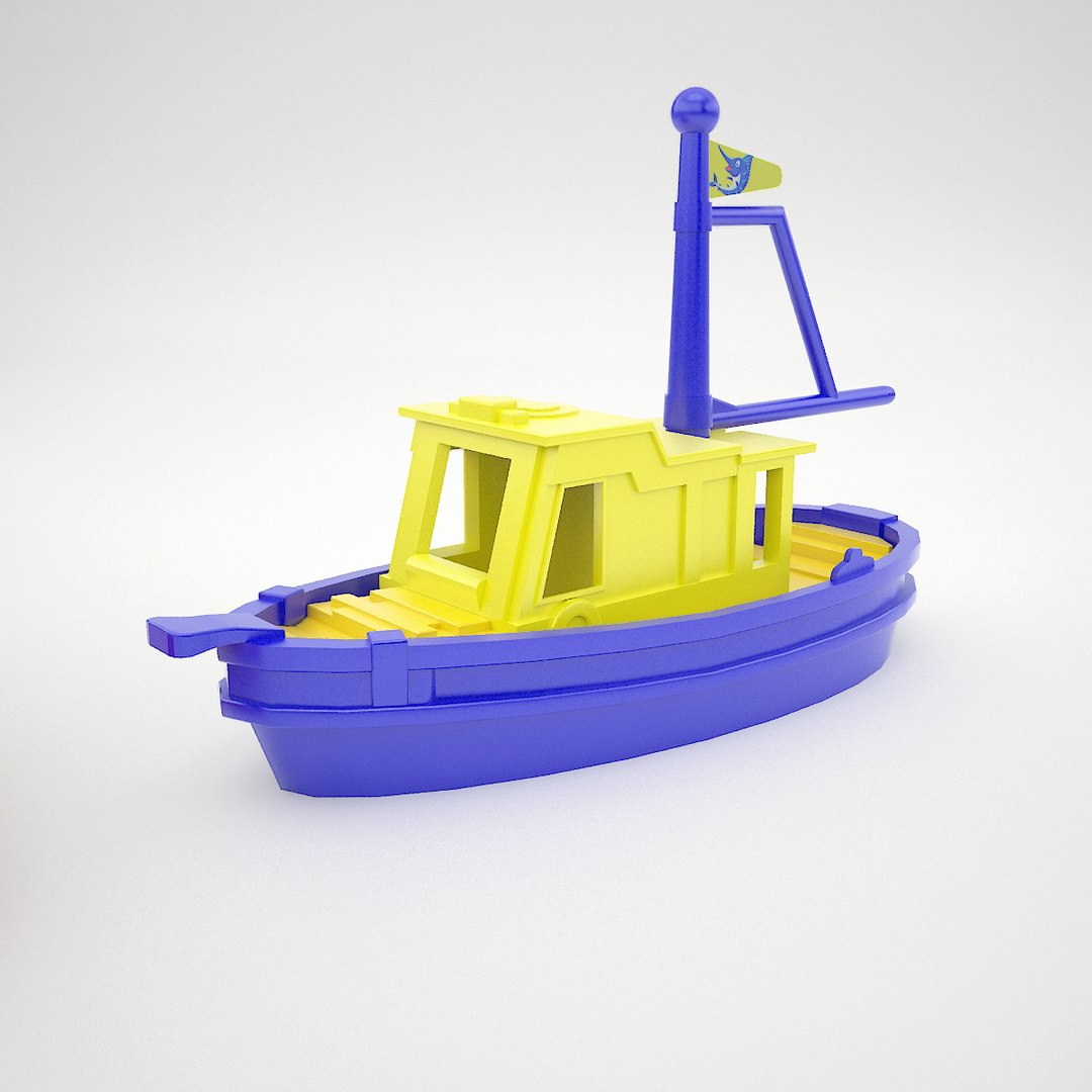 3D Toy Boats Model - TurboSquid 1312347