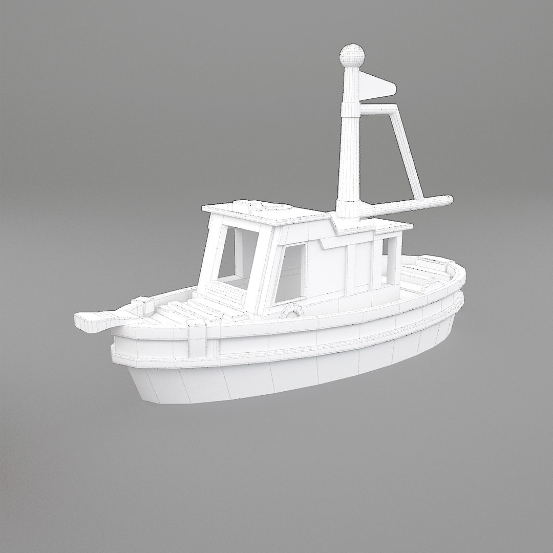 3D Toy Boats Model - TurboSquid 1312347