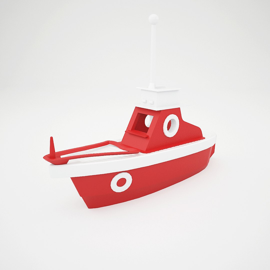 3D Toy Boats Model - TurboSquid 1312347