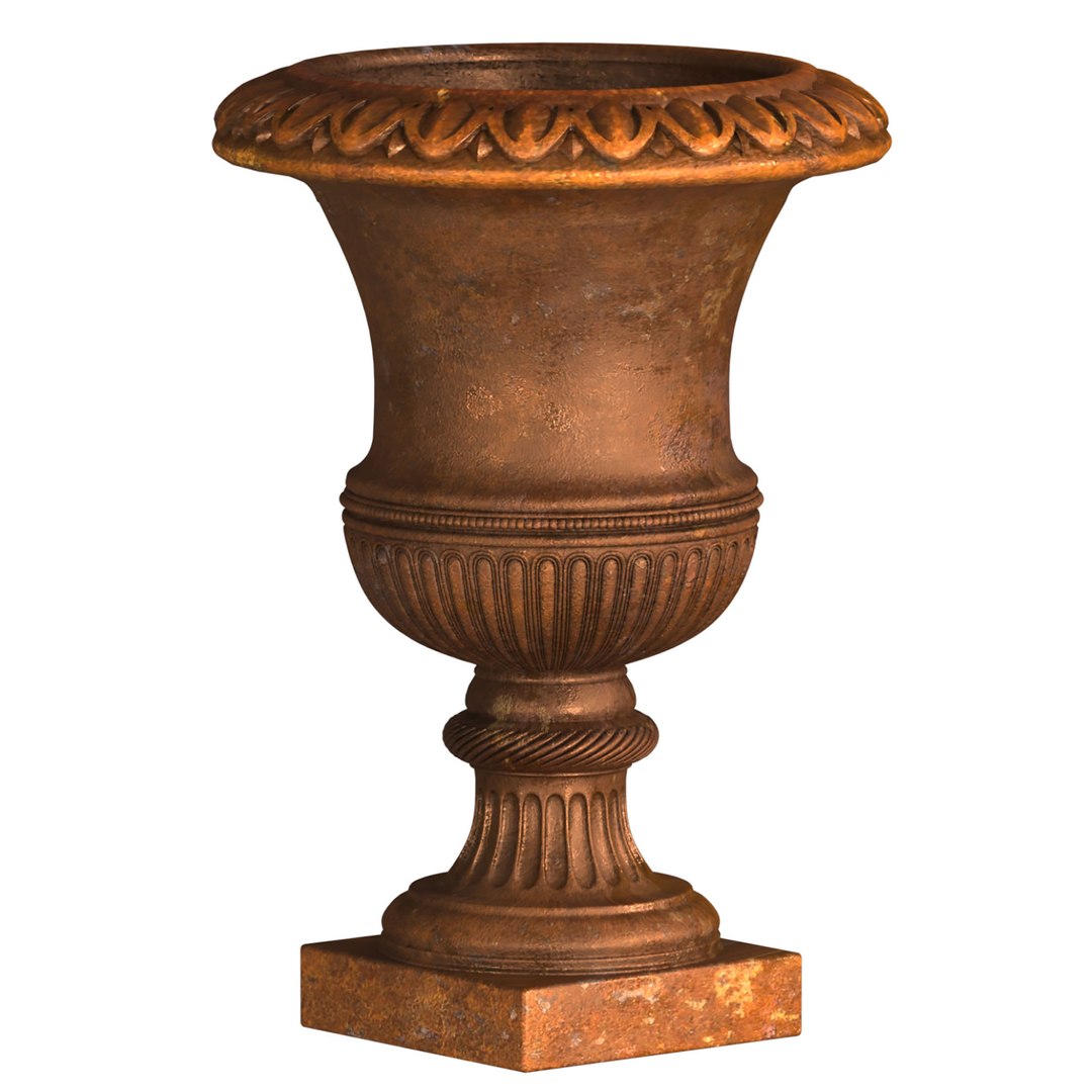 Classical Vase For Decorating The Facade Flowerpot 3D Model ...