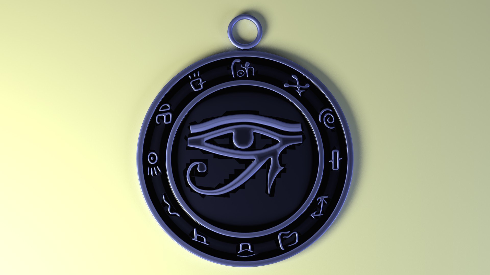 Talisman Eye Ra Horus Model - TurboSquid 1425947