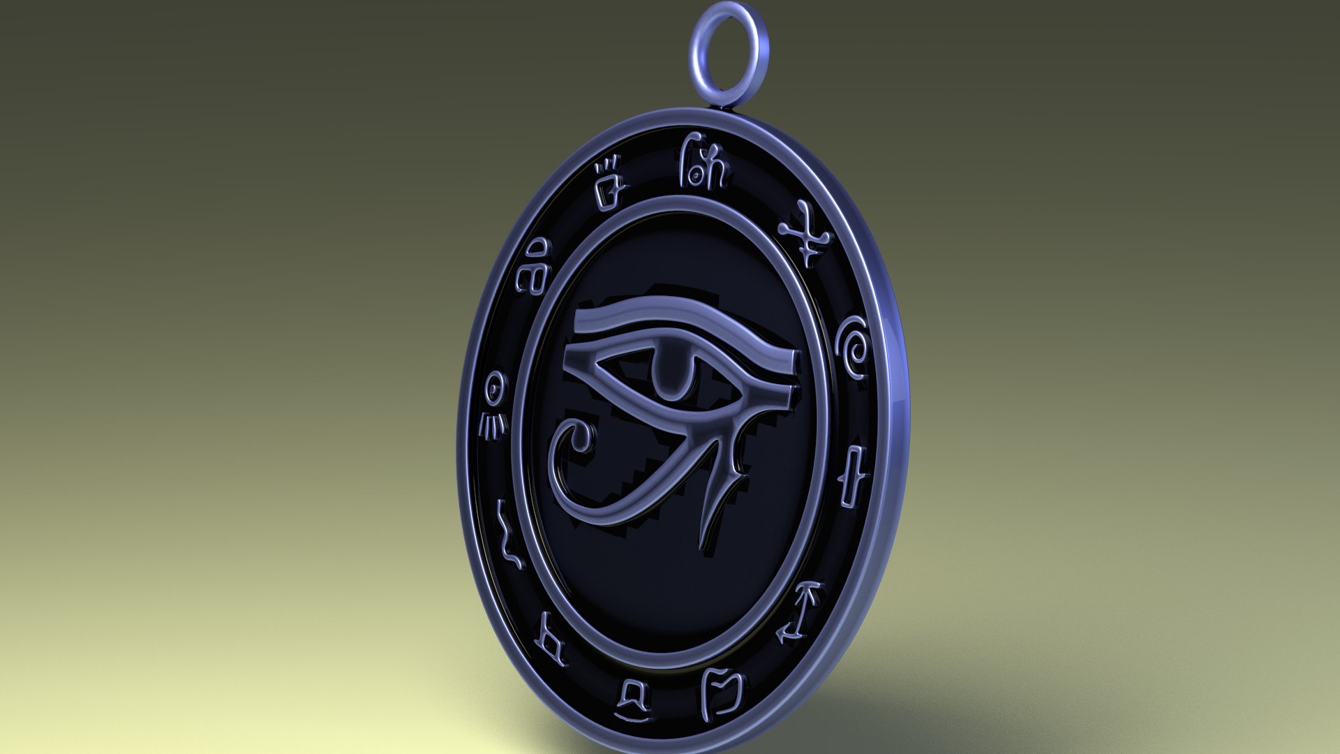 Talisman Eye Ra Horus Model - TurboSquid 1425947