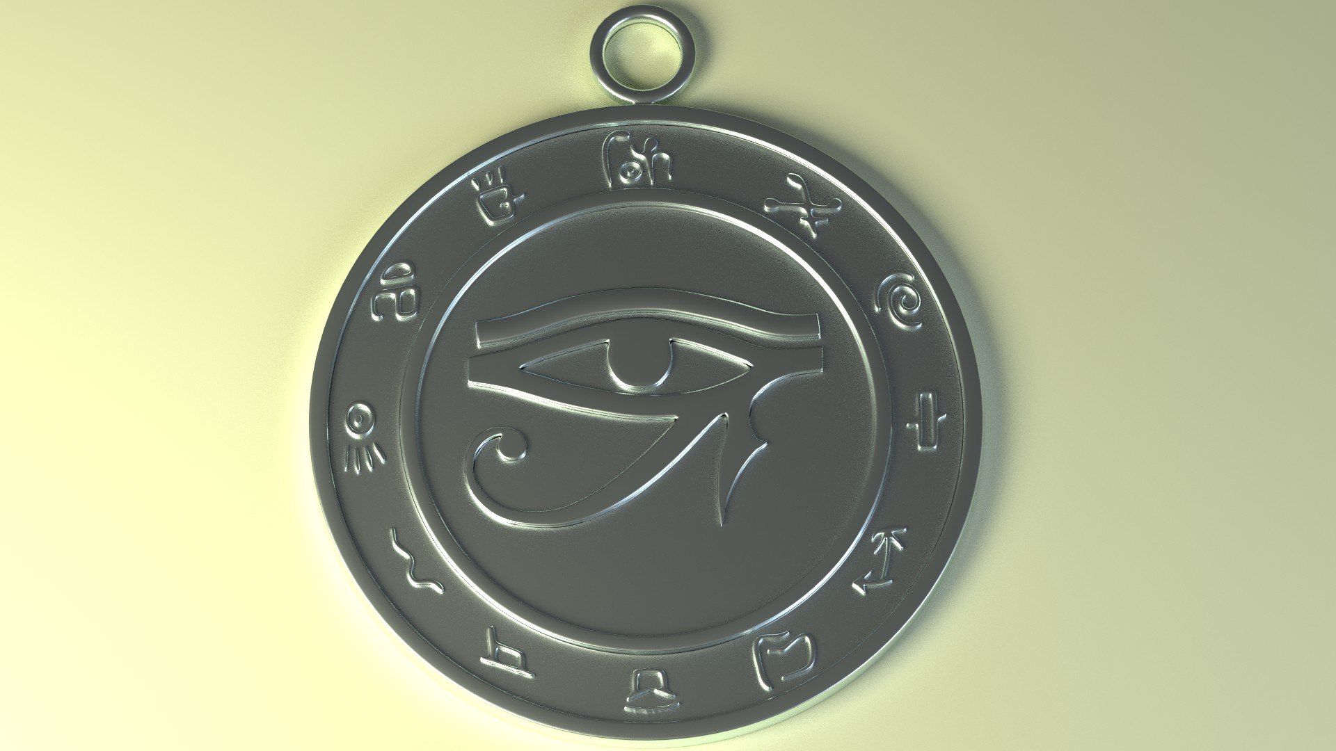 Talisman Eye Ra Horus Model - TurboSquid 1425947