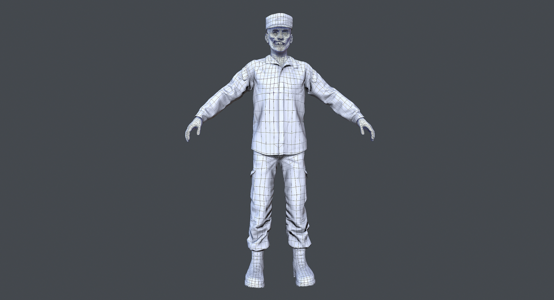 Ready Zombie Army 3D Model - TurboSquid 1163058