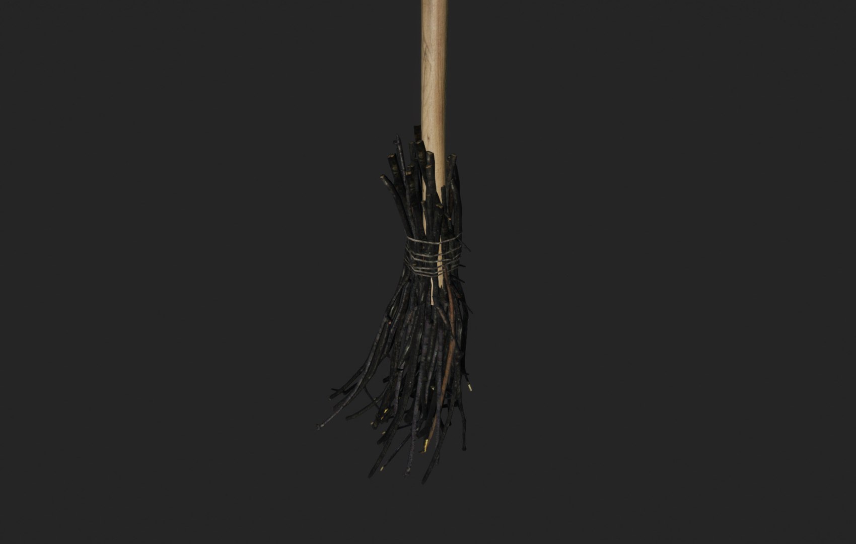 3D Model Classic Broom - TurboSquid 1577814