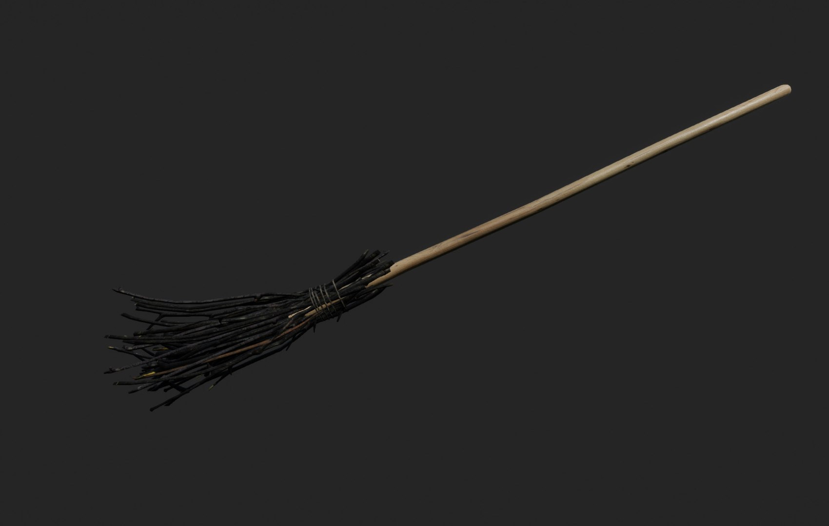 3D Model Classic Broom - TurboSquid 1577814