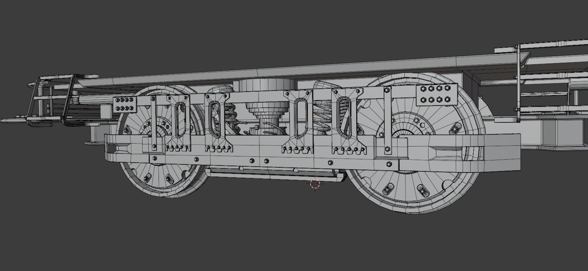 Train Wheels Pbr 3D Model - TurboSquid 1644474