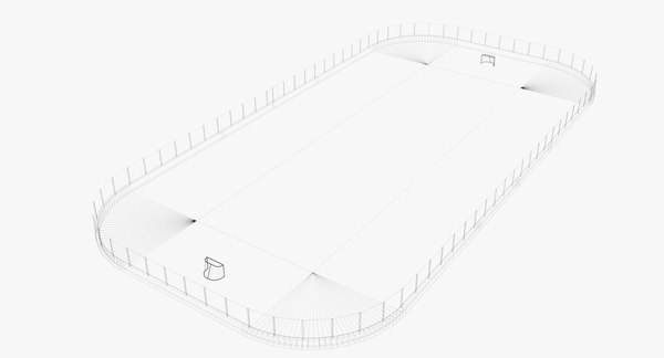 3D ice hockey rink model - TurboSquid 1392963