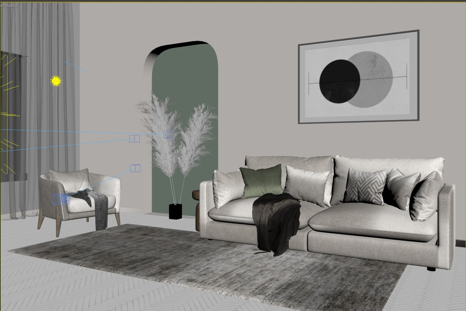 Livingroom Scene 05 3D - TurboSquid 2134945