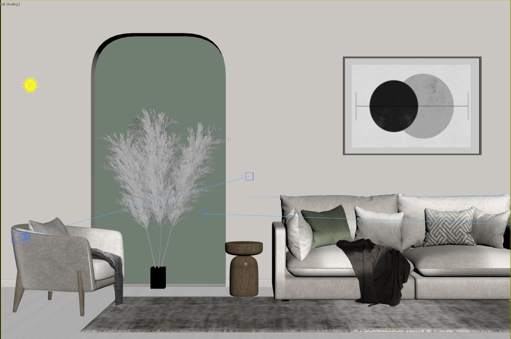 Livingroom Scene 05 3D - TurboSquid 2134945