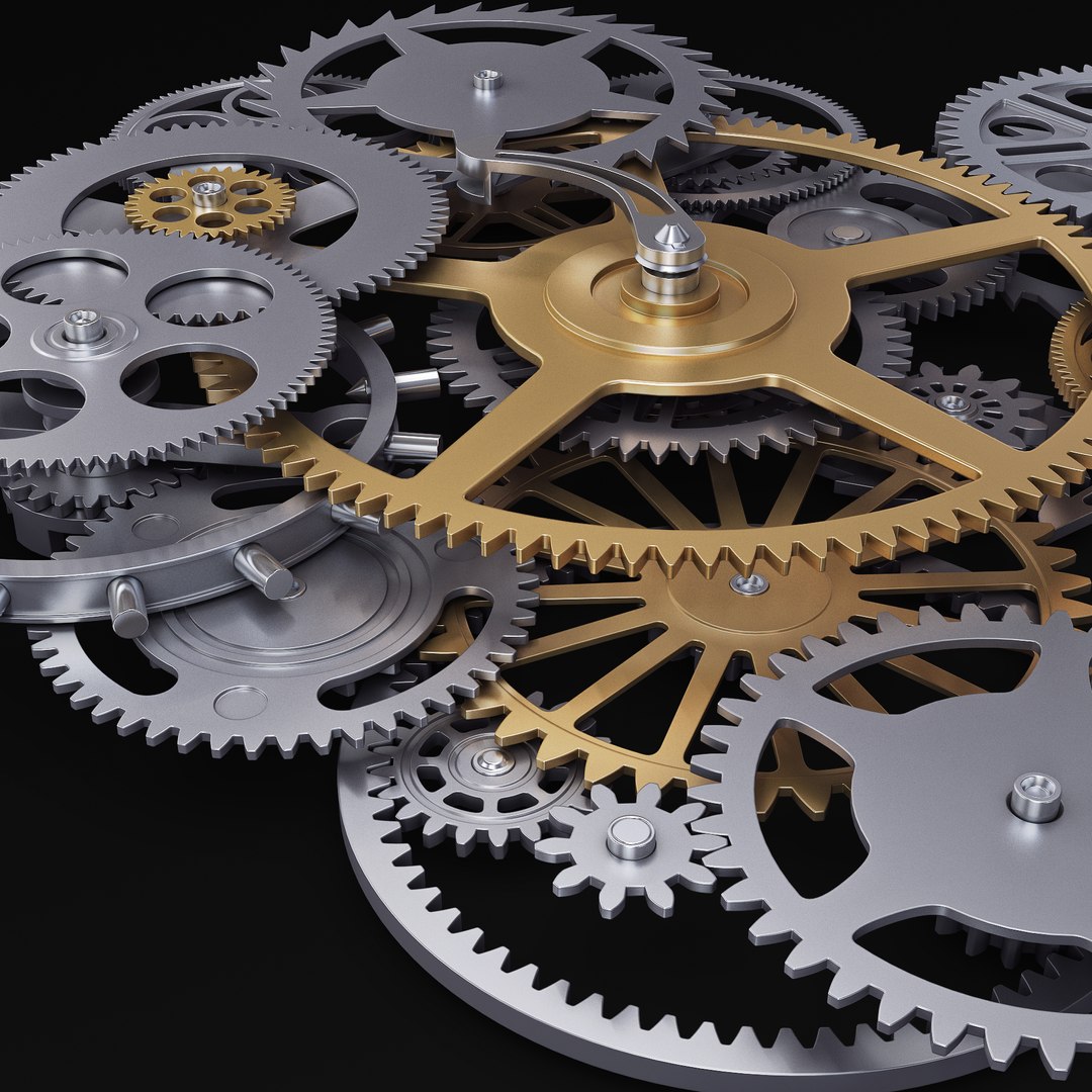 3D Gear Mechanism V 9 Model - TurboSquid 1613203