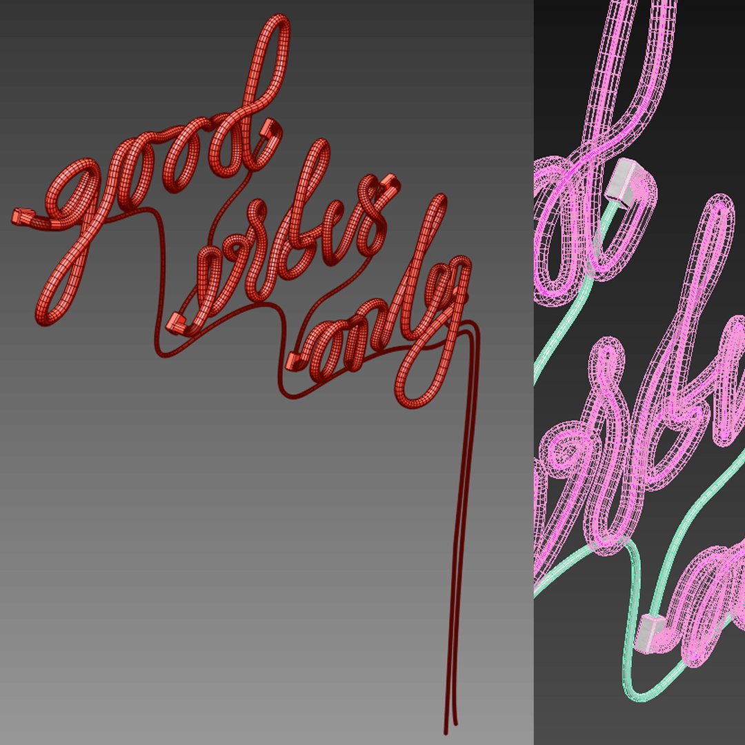 3D Light Modules Set 103 Neon - TurboSquid 1805141