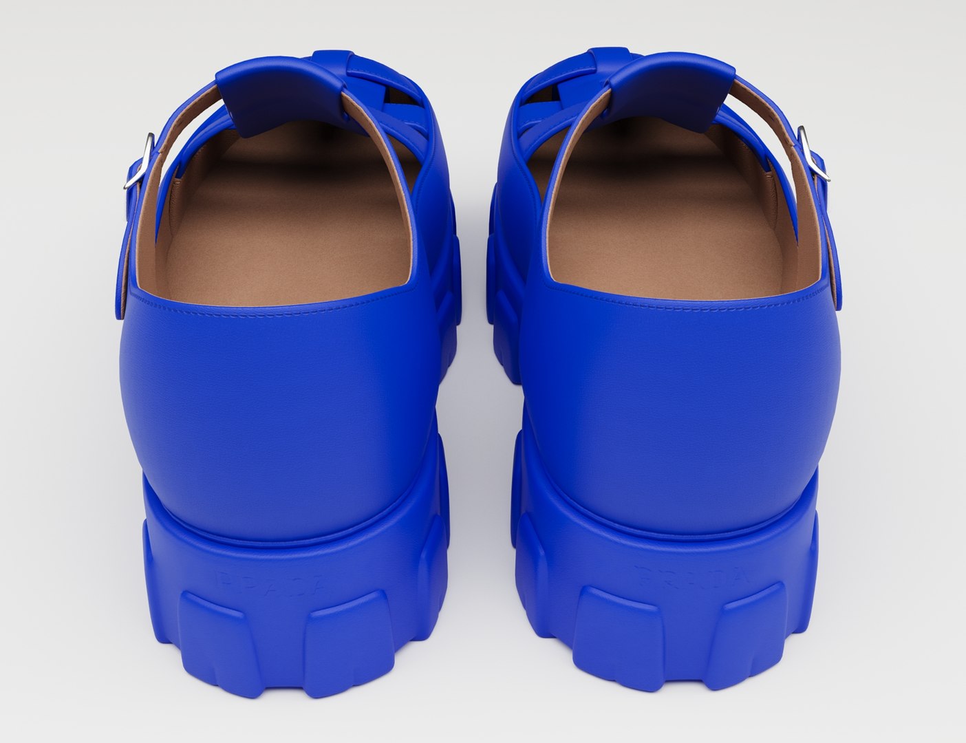 3D Chunky Sandals Prada Collection Set model - TurboSquid 2154995