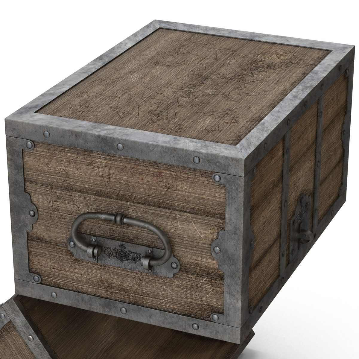 old wooden chest max
