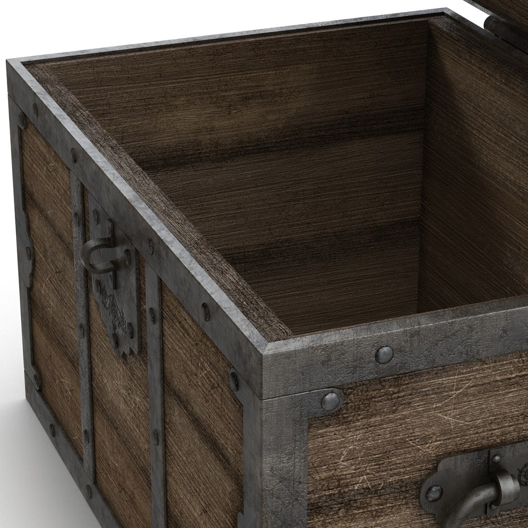 old wooden chest max