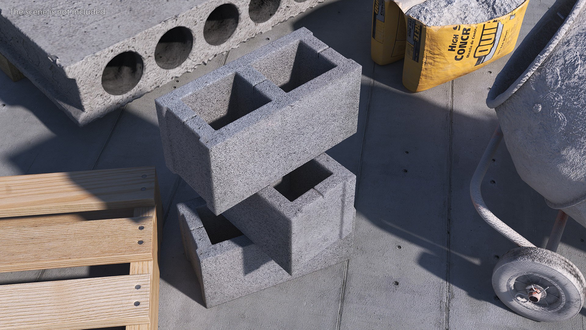3D Realistic Cinder Block Model - TurboSquid 2201918