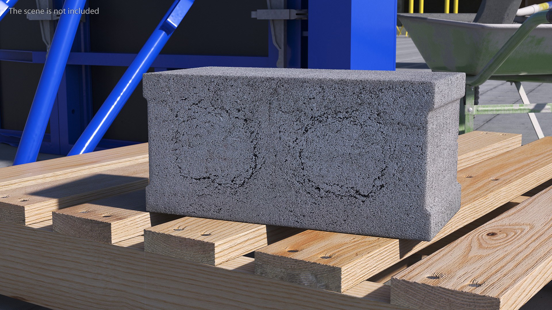 3D Realistic Cinder Block Model - TurboSquid 2201918