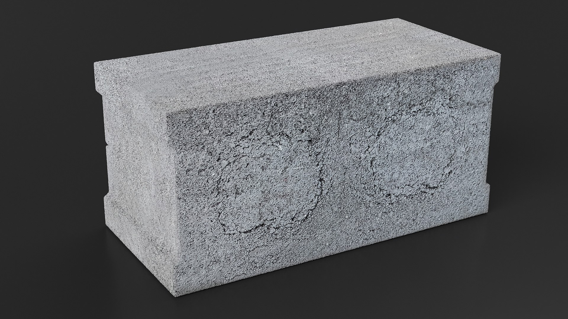 3D Realistic Cinder Block Model - TurboSquid 2201918