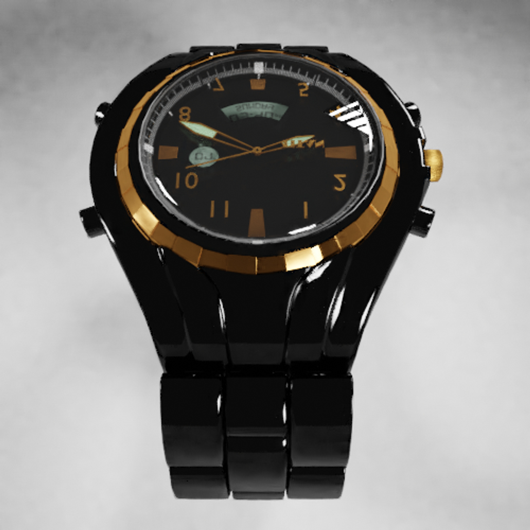 Wrist Watch 3D Model - TurboSquid 1463075