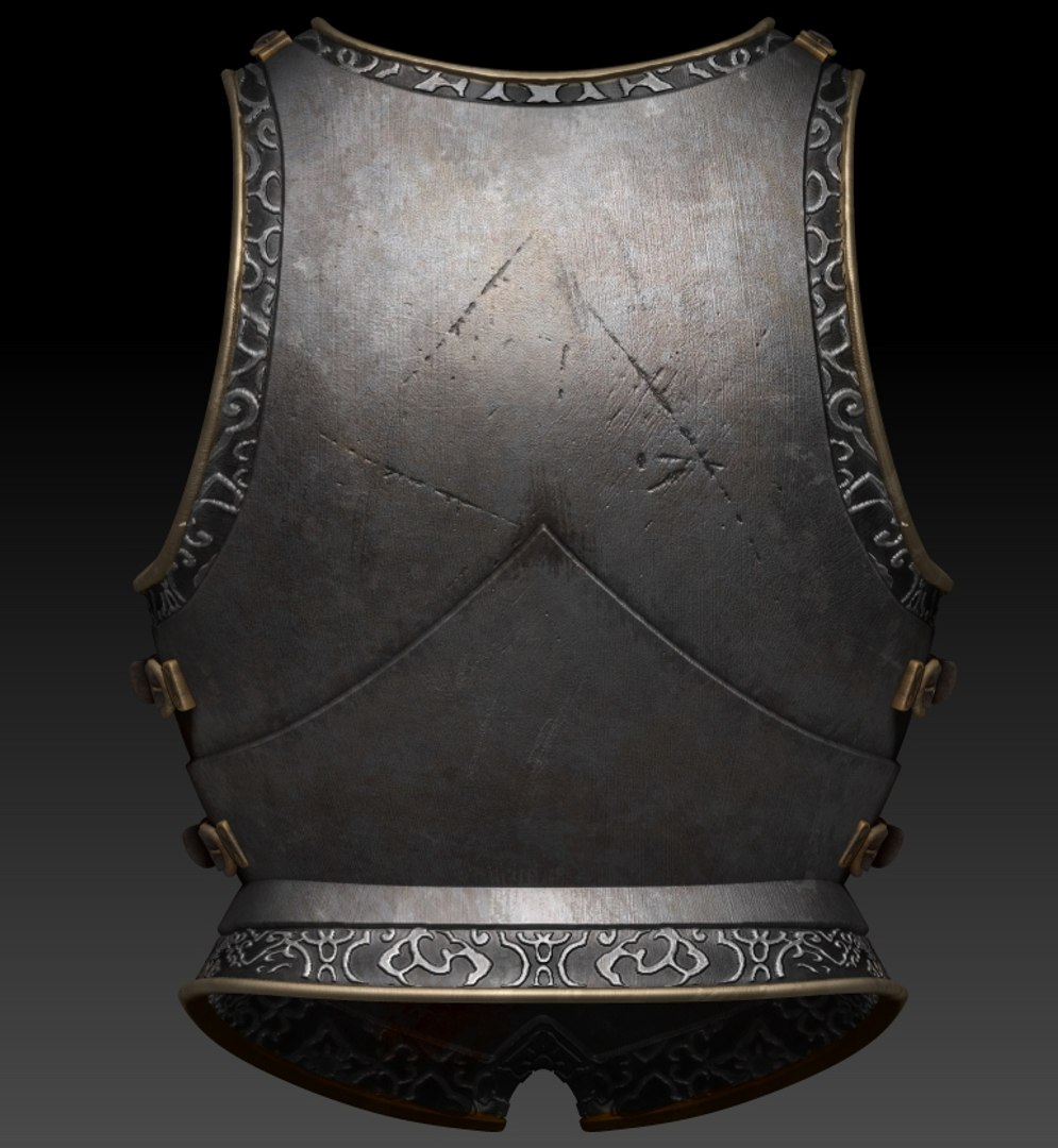 xsi engraved breastplate