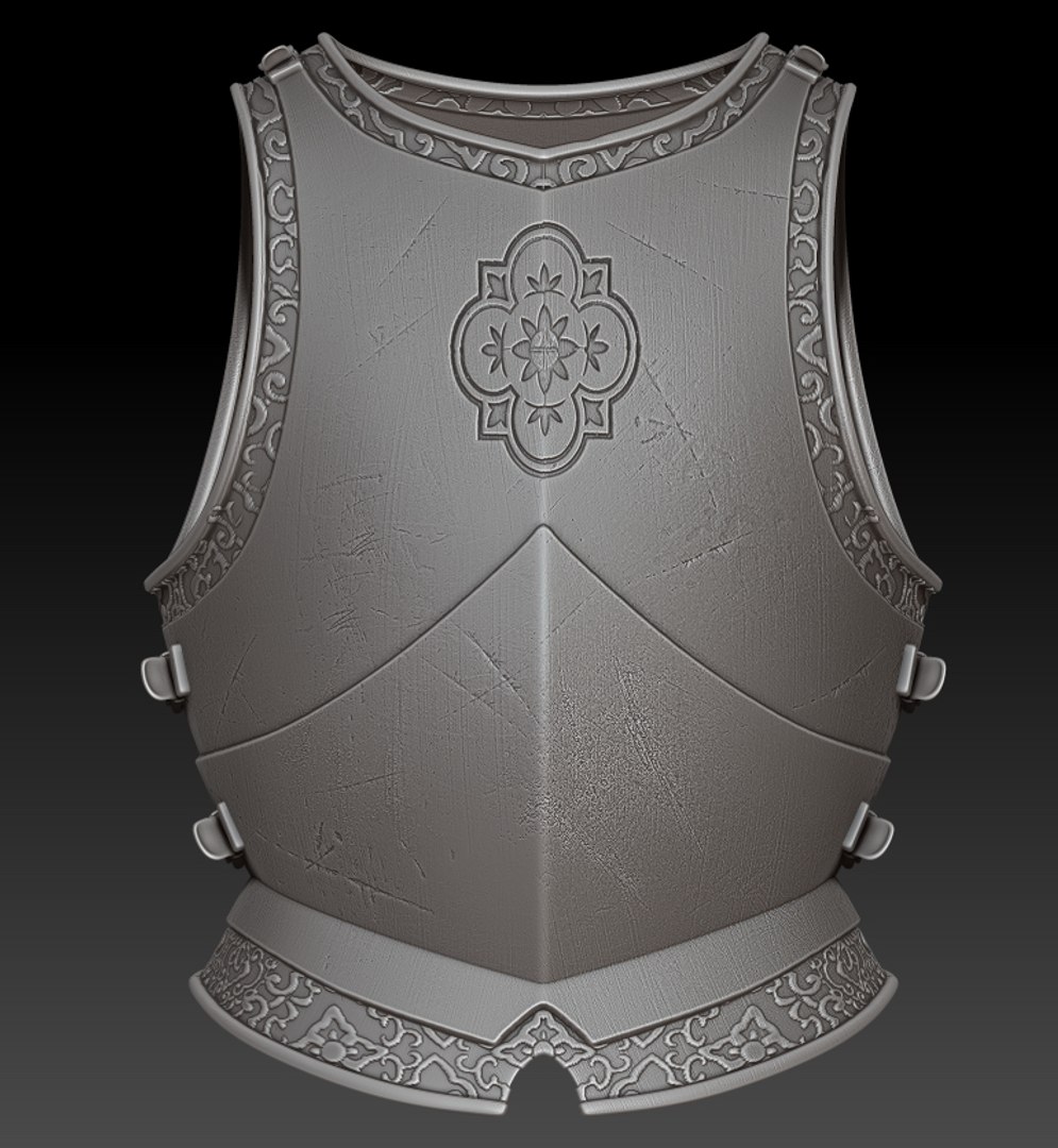 xsi engraved breastplate