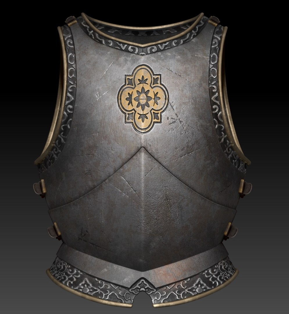 xsi engraved breastplate