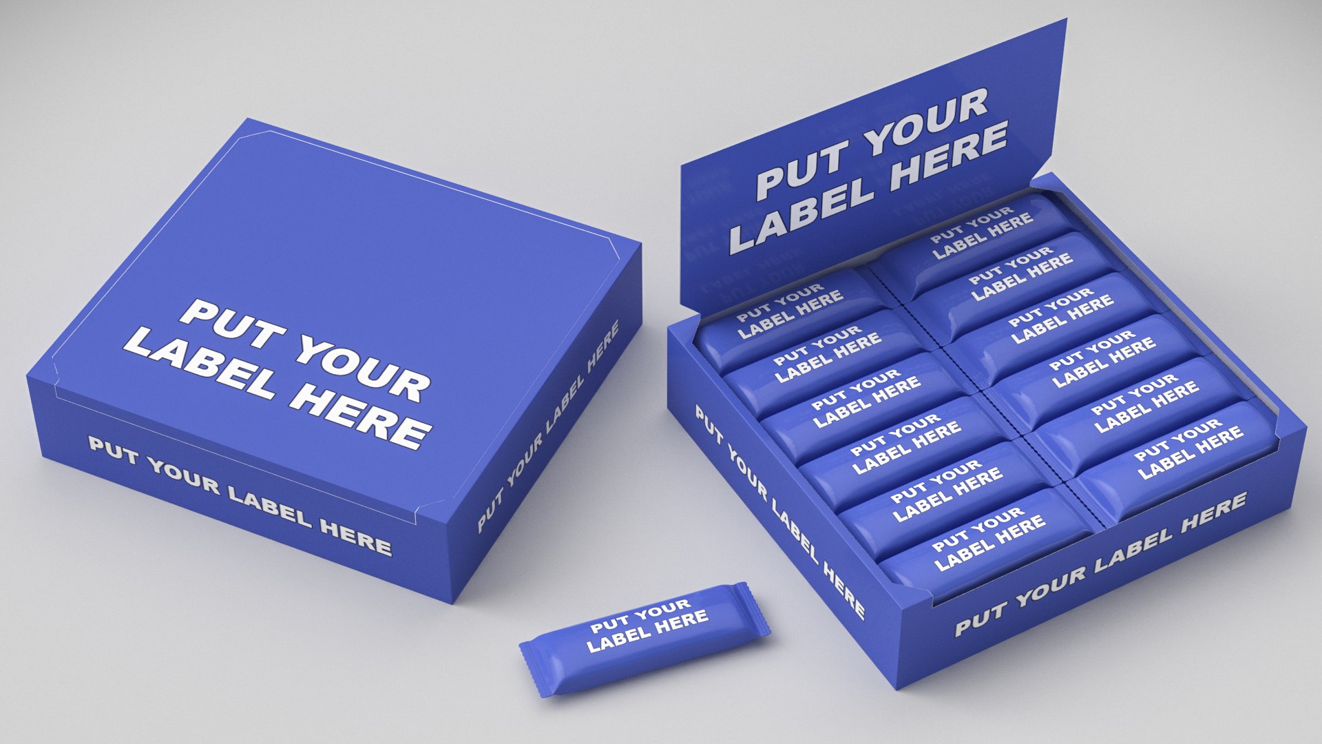 Candy Box Mockup 3D Model - TurboSquid 1691130