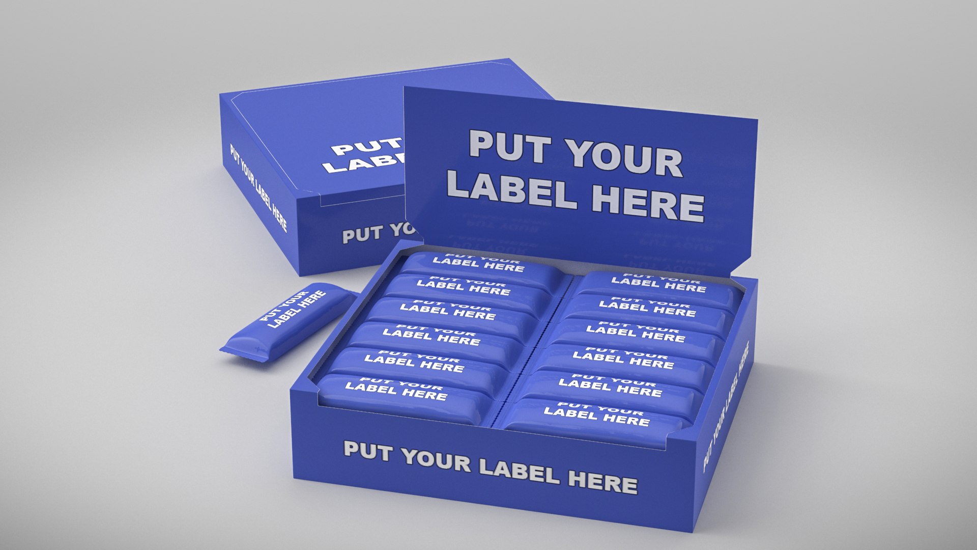 Candy Box Mockup 3D Model - TurboSquid 1691130