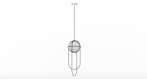 Orbit pendant light 3D model - TurboSquid 1277735