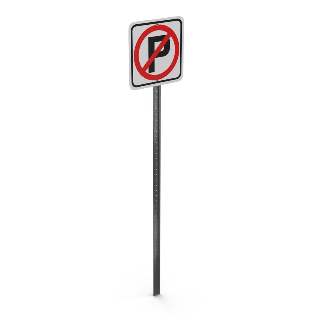3d parking sign 2