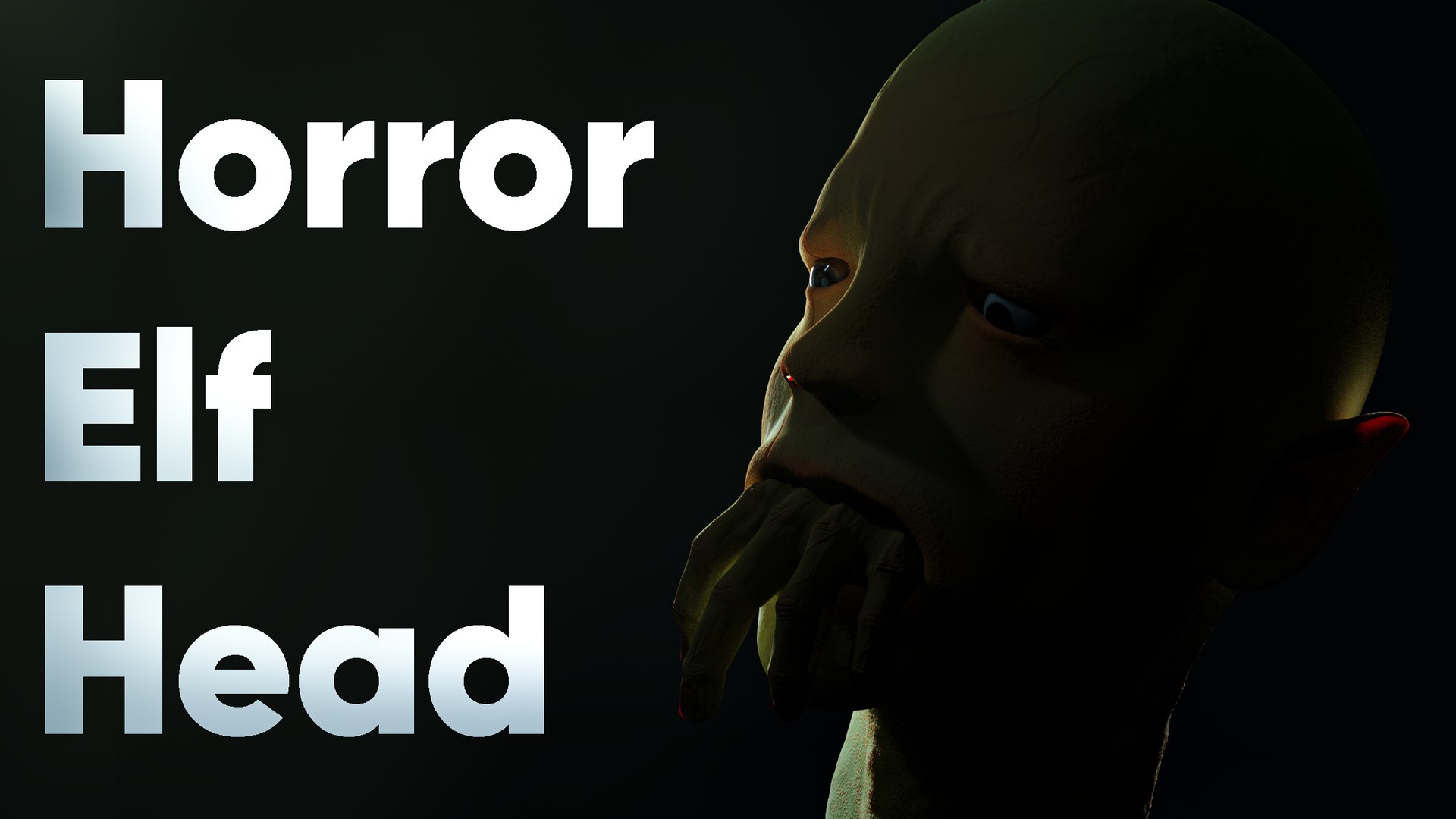 Horror Elf Head 3D Model - TurboSquid 2123833