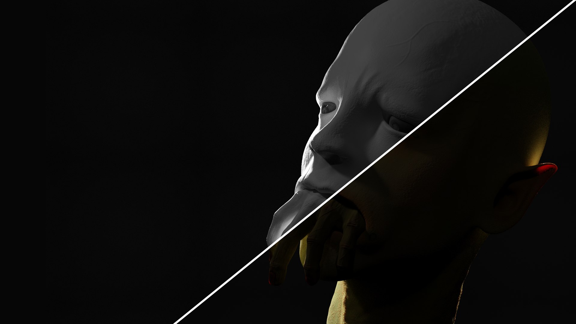 Horror Elf Head 3D Model - TurboSquid 2123833